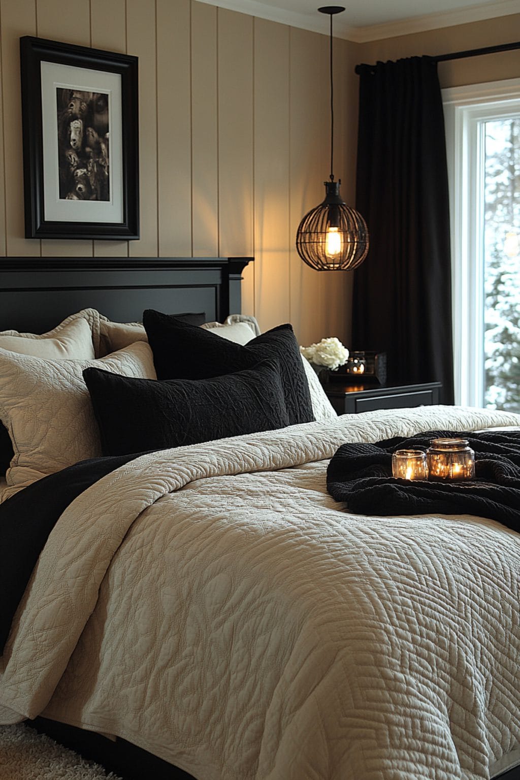 25 Stunning Black and Beige Apartment Ideas for Every Room