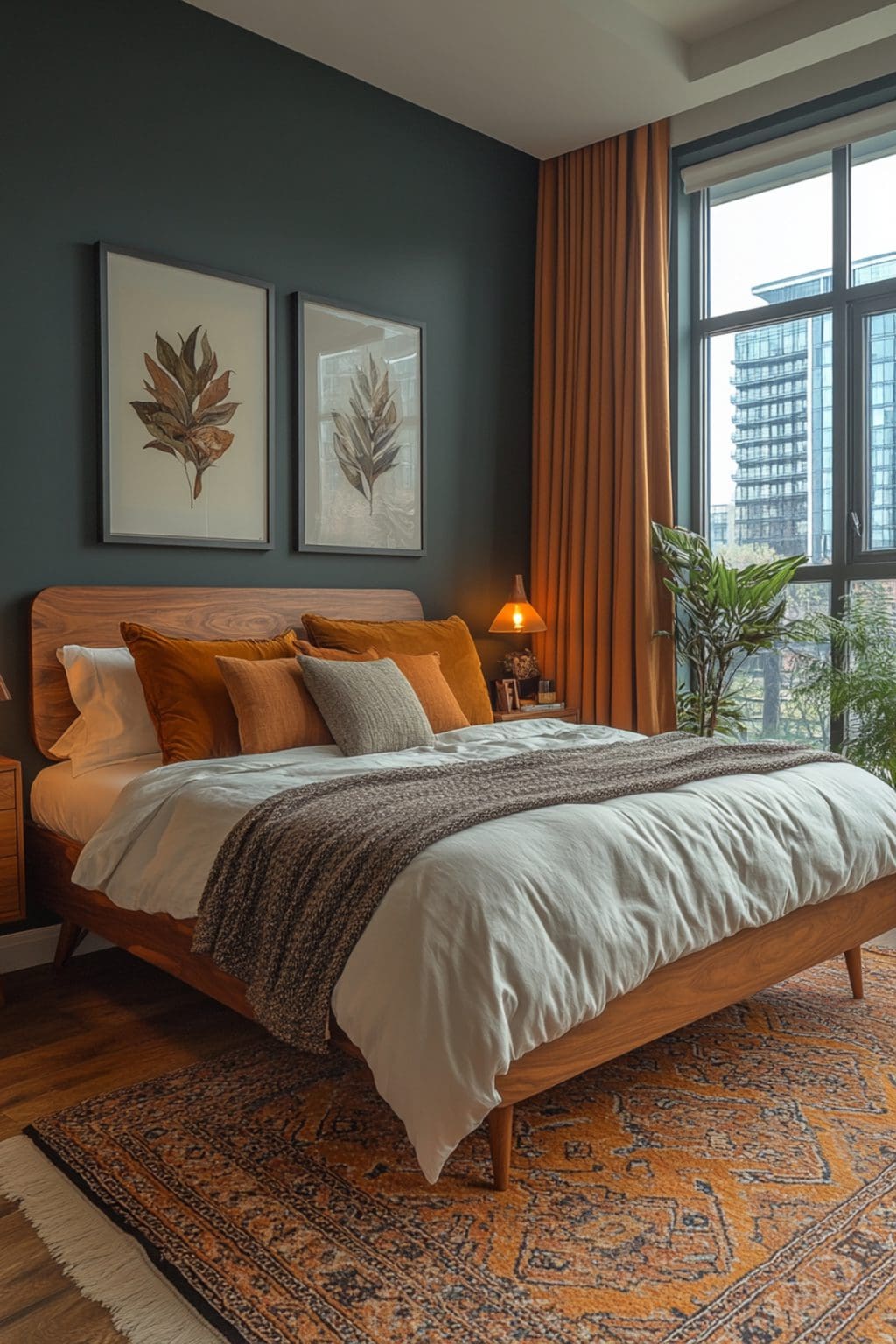 Forest Green Apartment Aesthetic Perfect for Nature Lovers