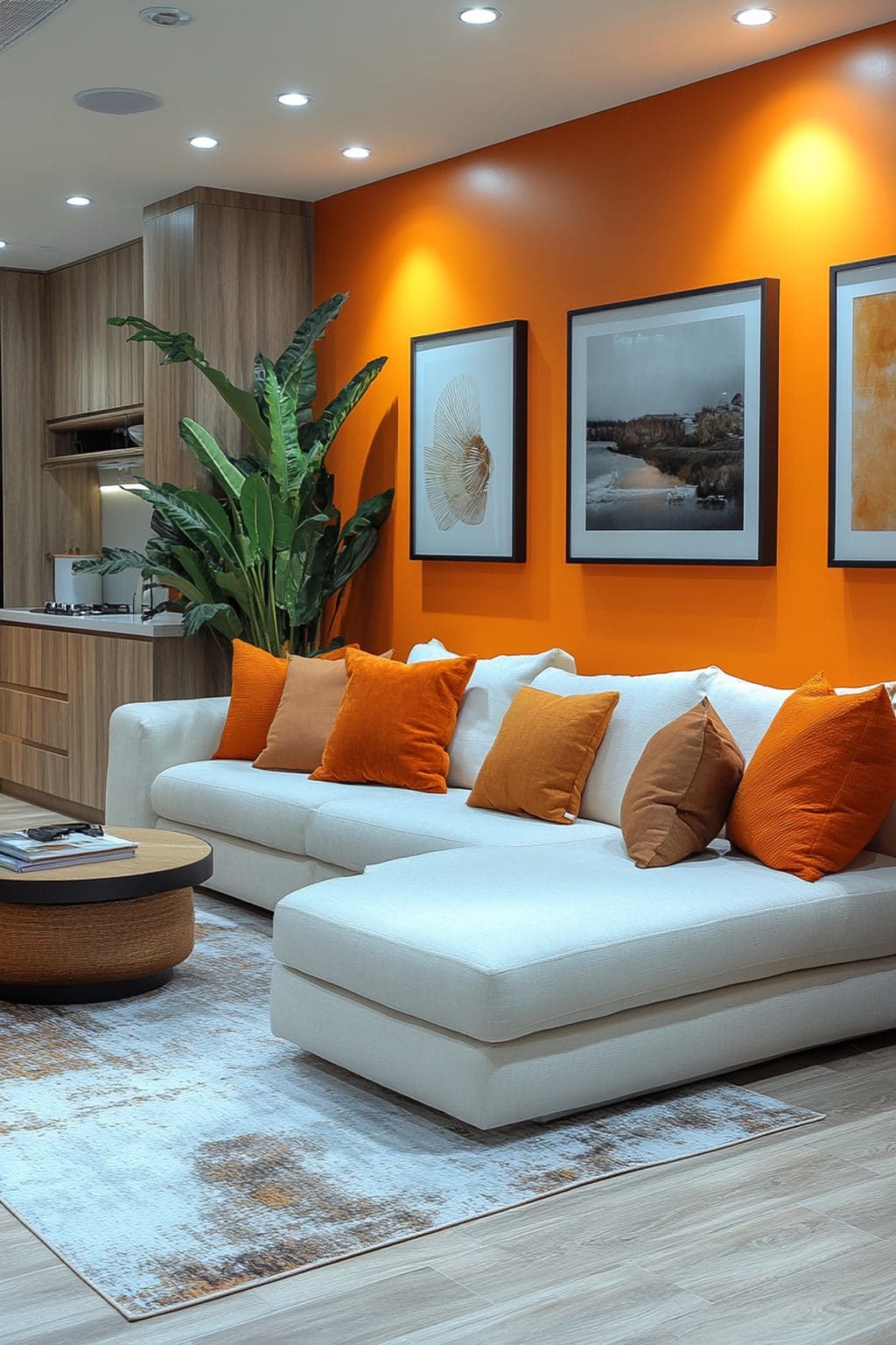 Orange Aesthetic Apartment Trends to Create a Cozy Vibe