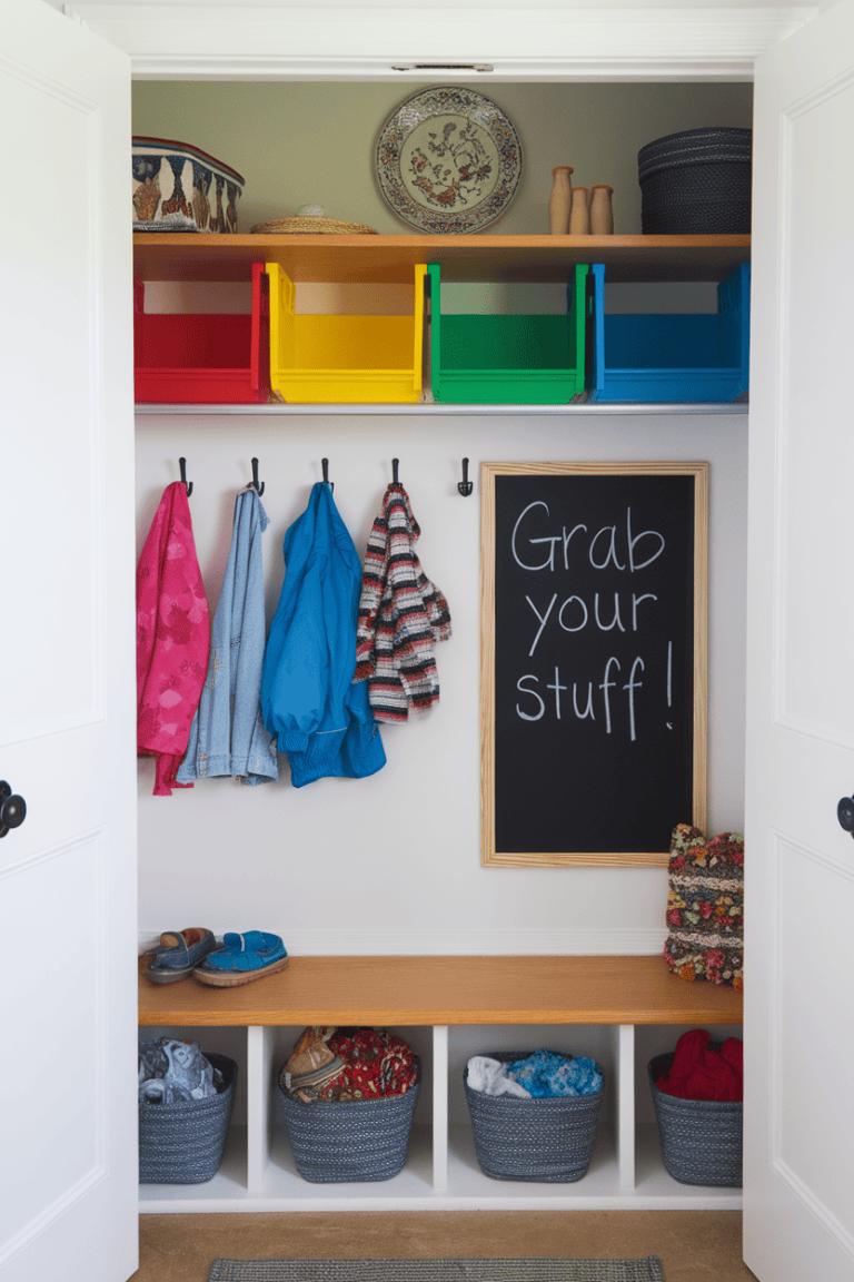 15 Mudroom Closet Ideas to Keep Your Space Stylish and Organized