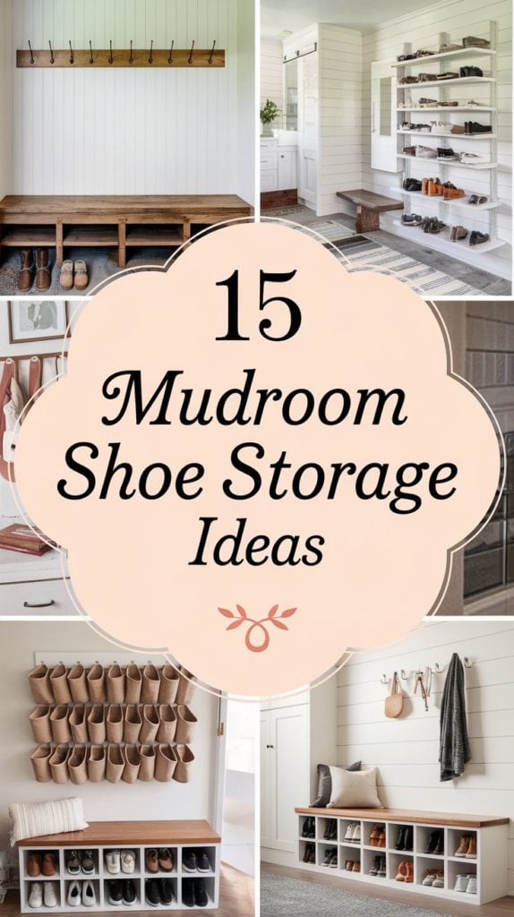 15 Creative Mudroom Shoe Storage Ideas for a Clutter-Free Entryway