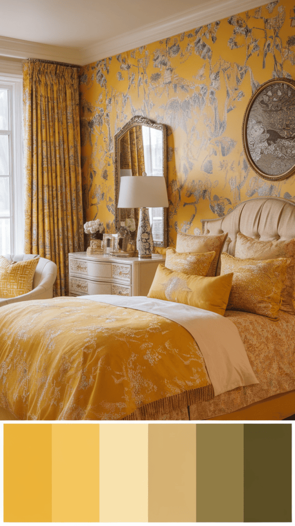 10 Stunning Yellow Chinoiserie Bedroom Ideas to Transform Your Space