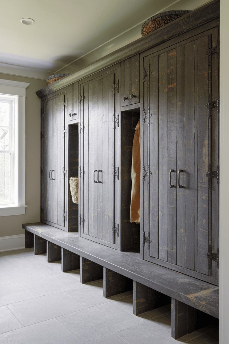 25 Creative Mudroom Cabinets for a Stylish and Organized Entryway