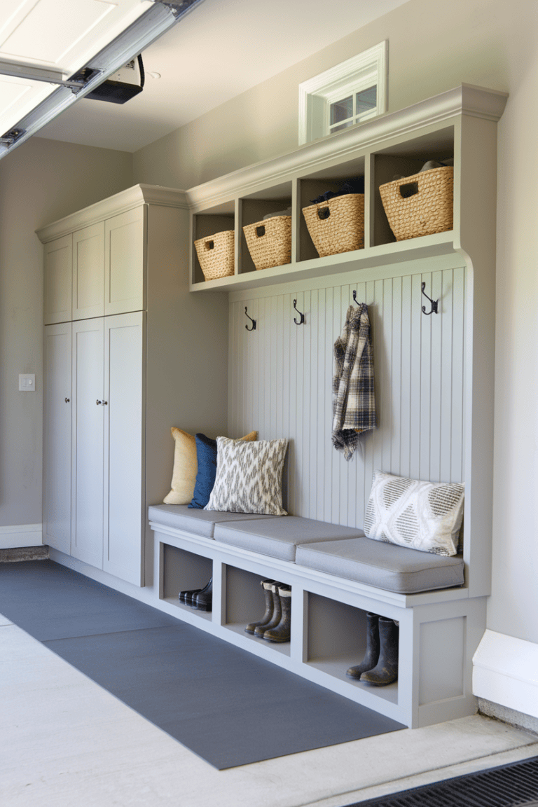 25 Creative Garage Mudroom Ideas for a Functional Space