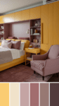 10 Stunning Mauve And Yellow Bedroom Ideas