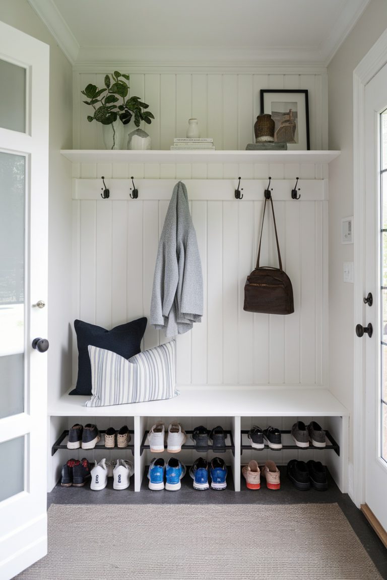 15 Stylish Ideas for a Front Door Mudroom Entryway
