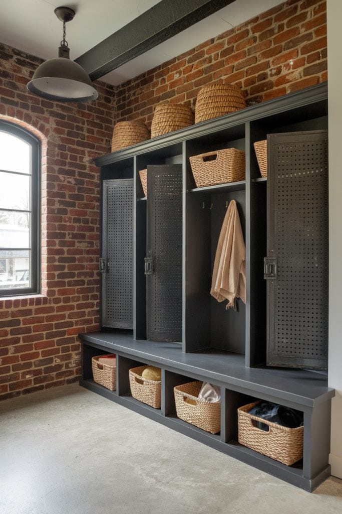 15 Stylish Mudroom Lockers with Doors for a Tidy Home
