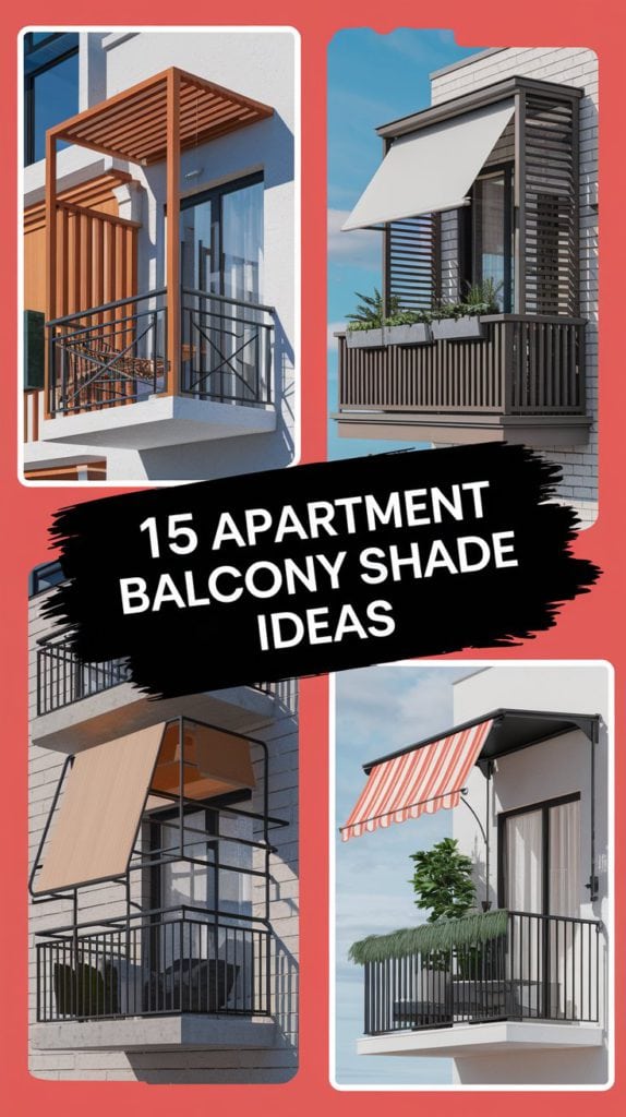 15 Apartment Balcony Shade Ideas