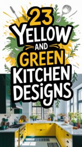 23 Stunning Yellow and Green Kitchen Designs to Inspire