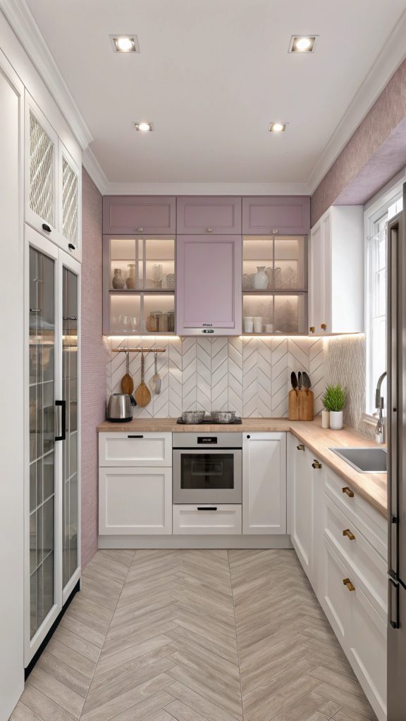 15 Beautiful Violet Kitchen Designs To Elevate Your Home