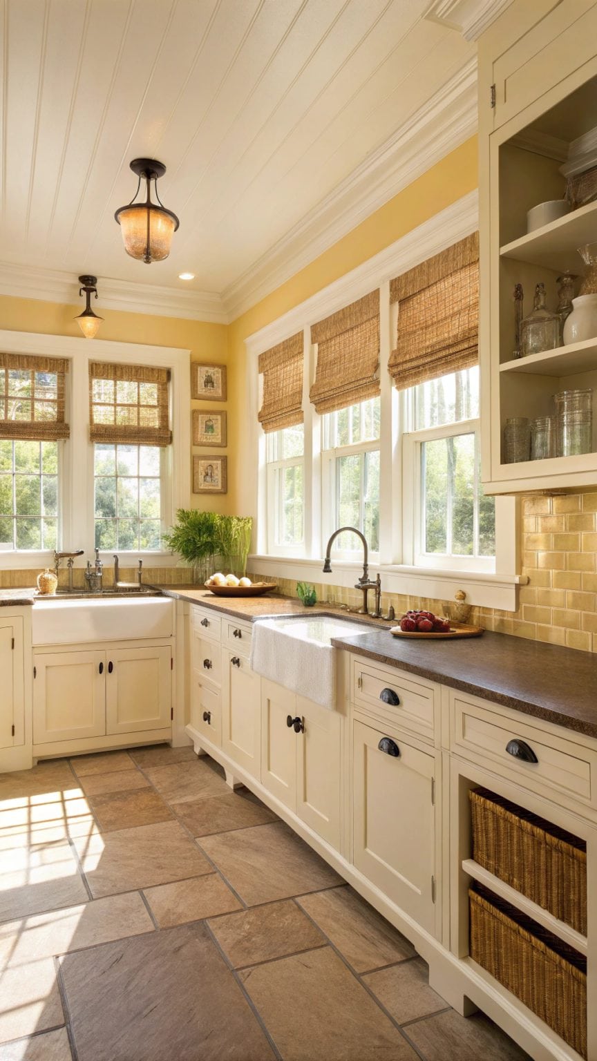 15 Gorgeous Vintage Yellow Kitchen Styles That Stand Out