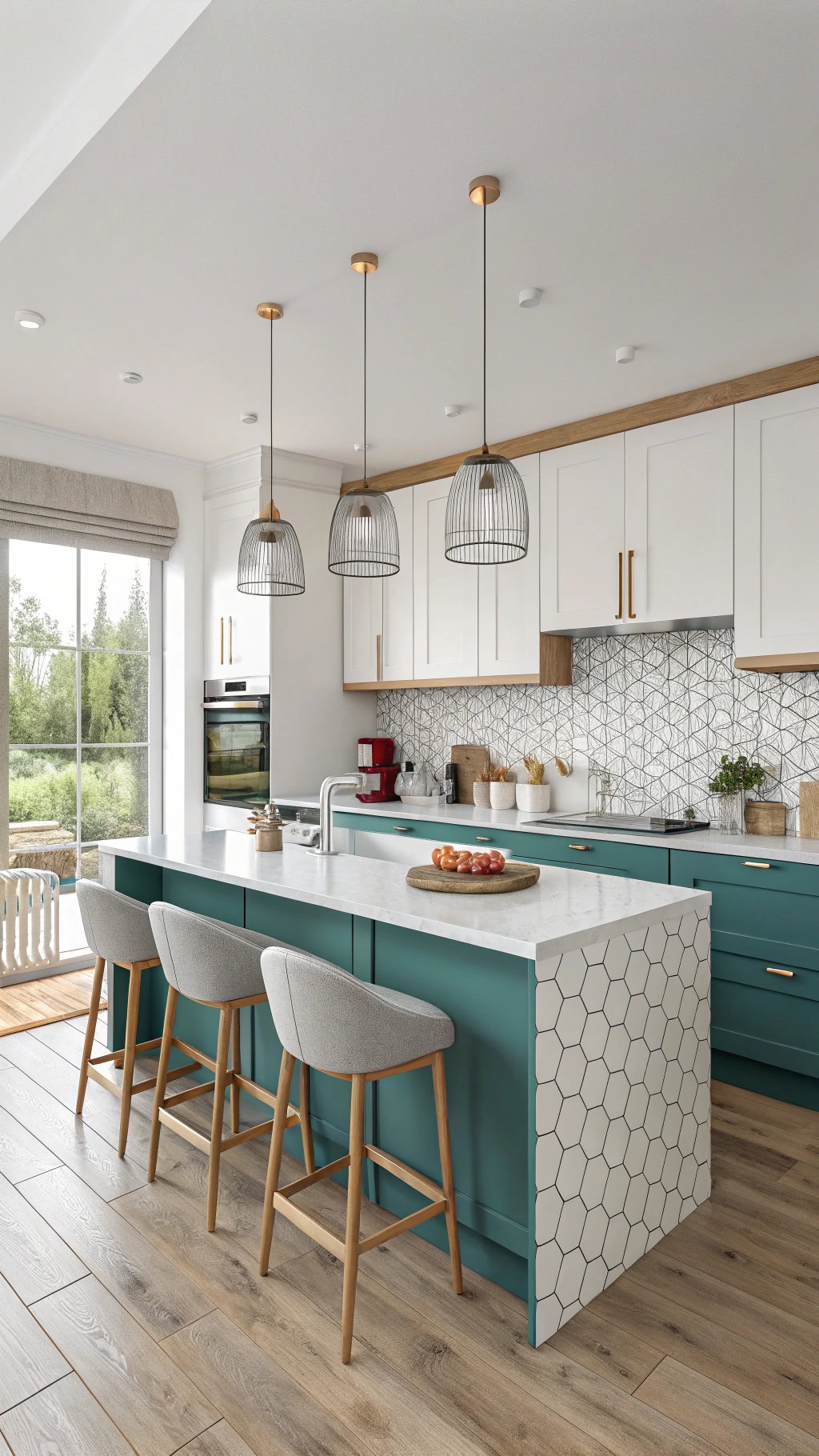 15 Inspiring Red and Teal Kitchen Designs for Your Home