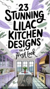 23 Stunning Lilac Kitchen Designs for a Fresh Look