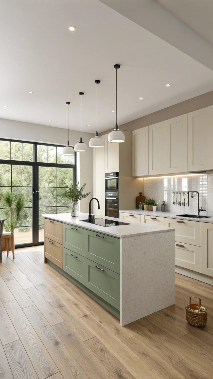 17 Practical Emerald Green Kitchen Cabinets for Today's Stylish Homeowner
