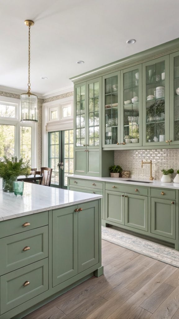 23 Emerald Green Kitchen Ideas