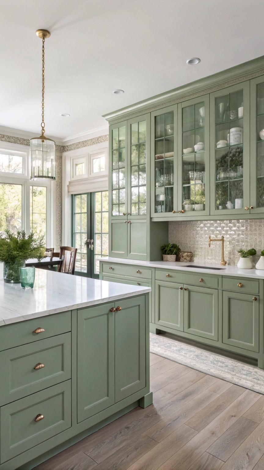 23 Emerald Green Kitchen Ideas