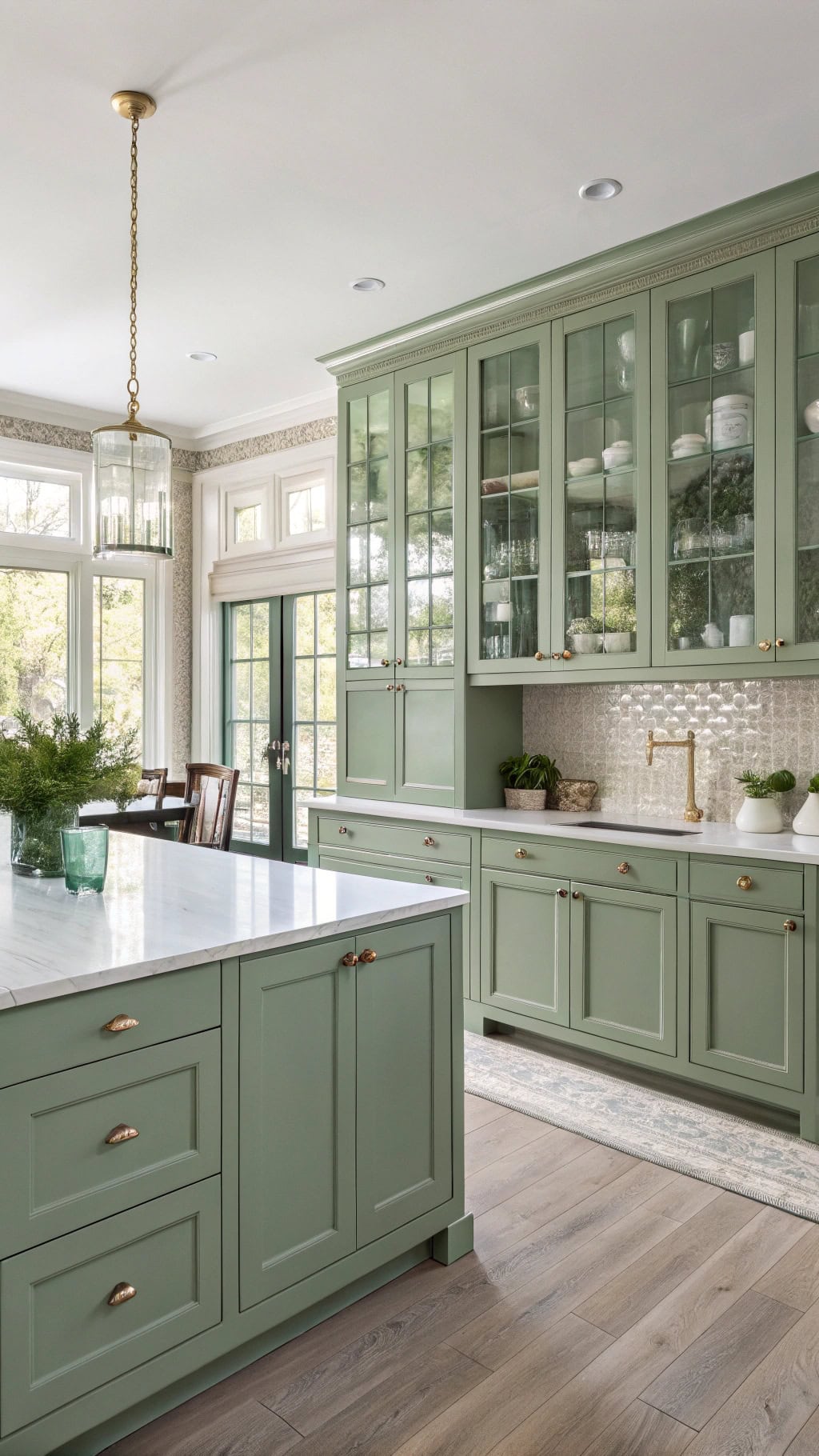 17 Beautiful Reed Green Kitchen Designs You'll Love