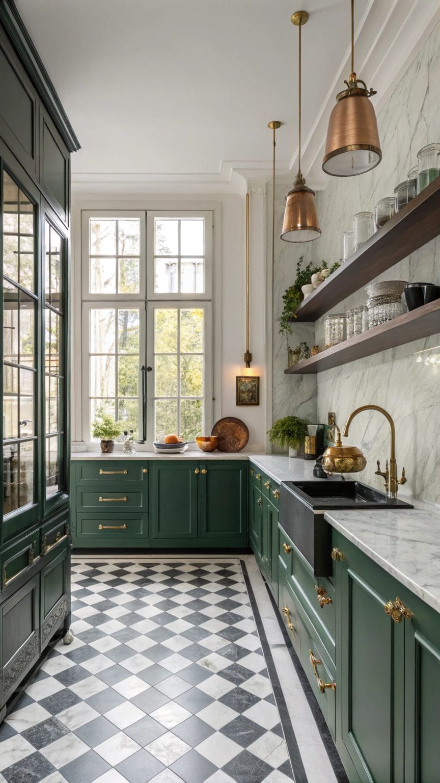 17 Adorable Green and Grey Kitchen Designs That Redefine Home Cooking