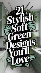 21 Alluring Soft Green Kitchen Designs for Timeless Elegance