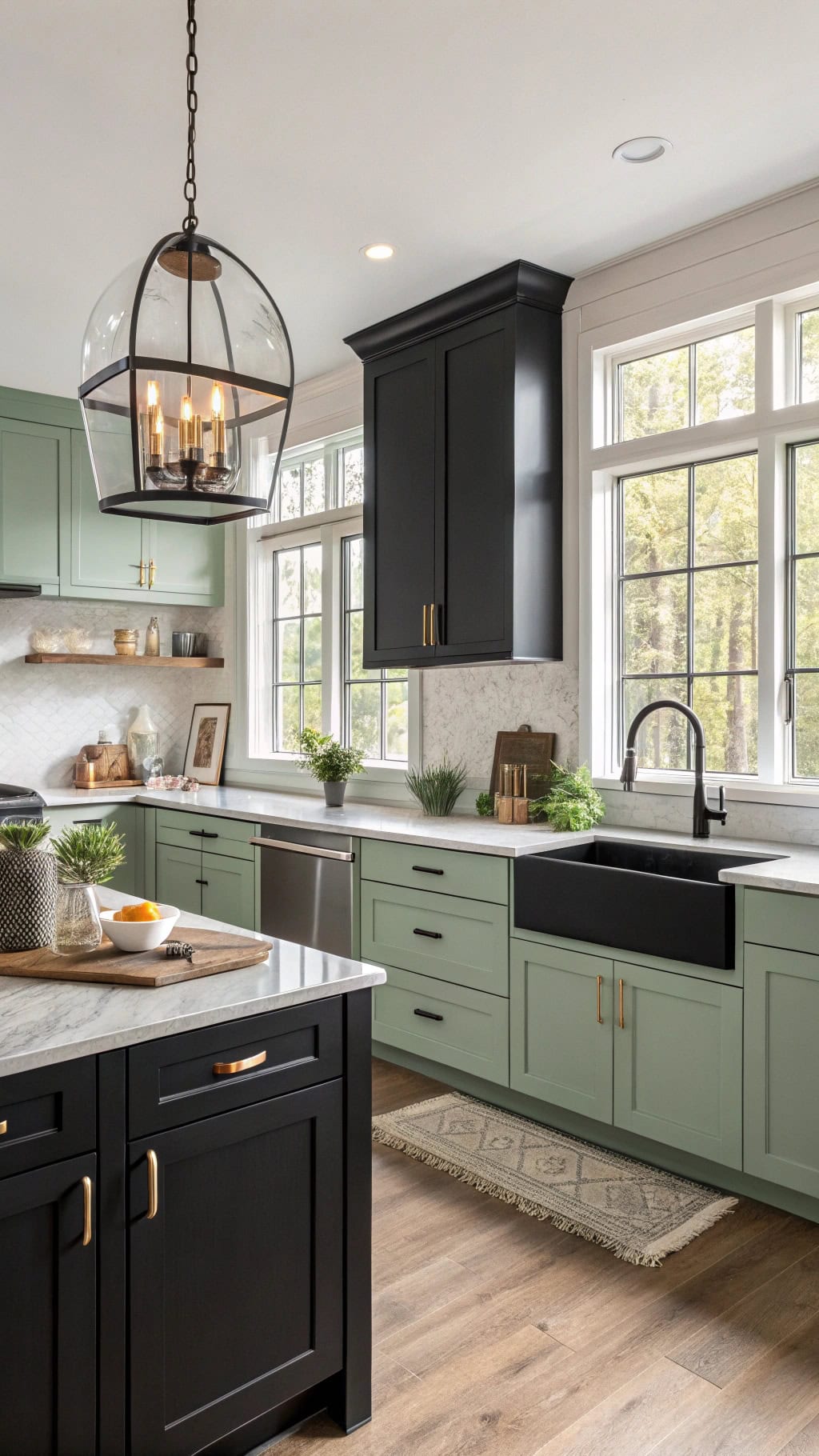 23 Black and Brown Kitchen Designs That Make A Bold Statement