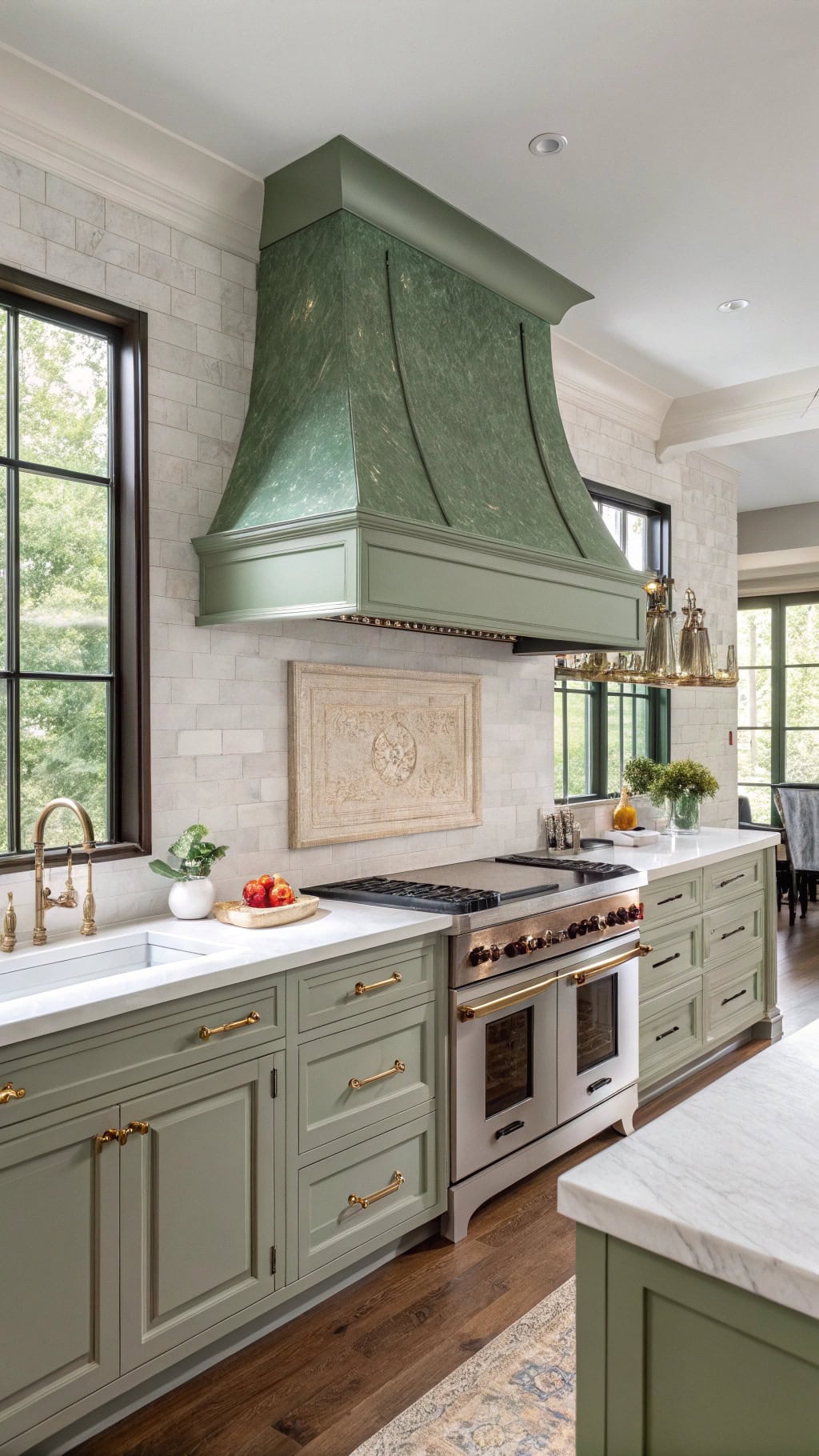 23 Eye-Catching Sage Green and Wood Kitchen Designs