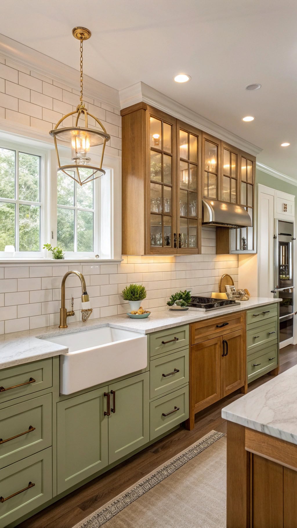 19 Must-see Green and Wood Kitchen Ideas