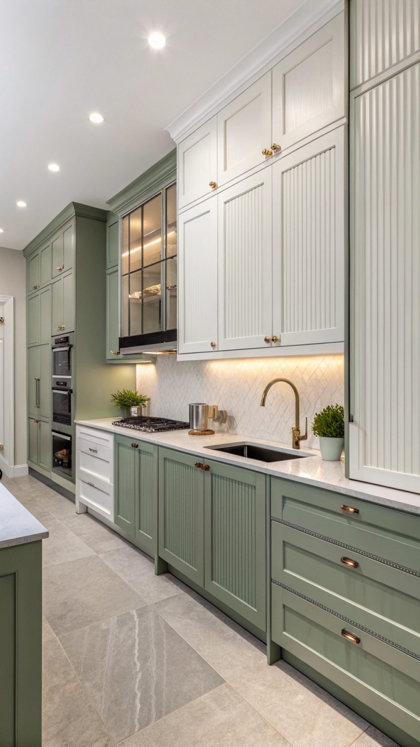 15 Eye-Catching Dark Green and Gold Kitchen Ideas to Try
