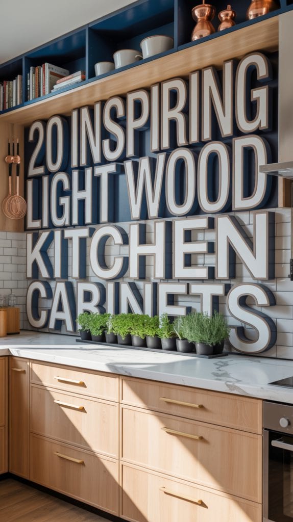 Transform Your Space with Light Wood Kitchen Cabinets