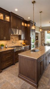 23 Breathtaking Dark Brown Kitchen Ideas For Your Dream Home