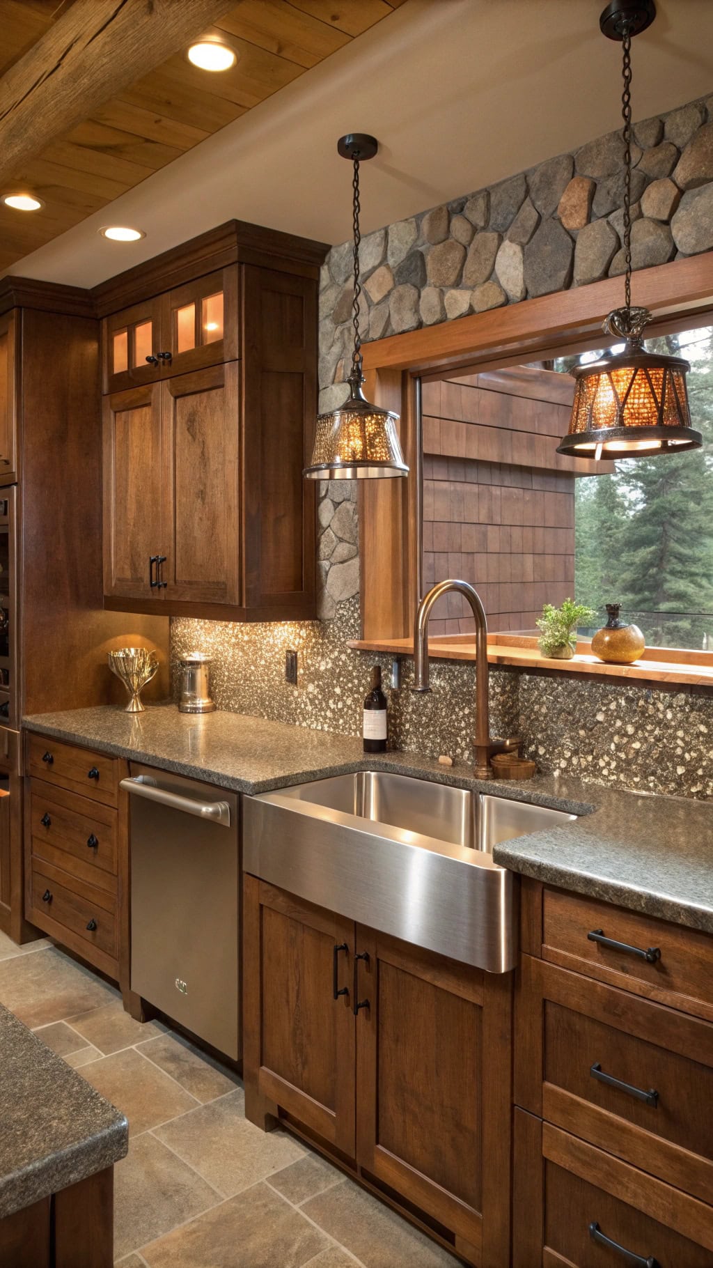 22 Perfect Copper Backsplash Kitchen Designs