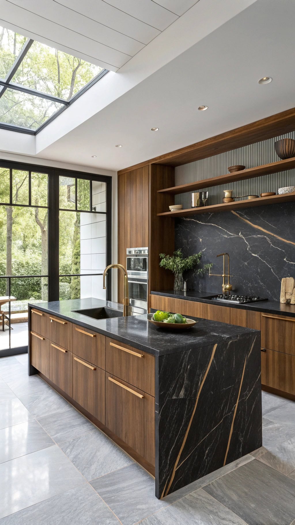 21 Stylish Black Marble Kitchen Ideas