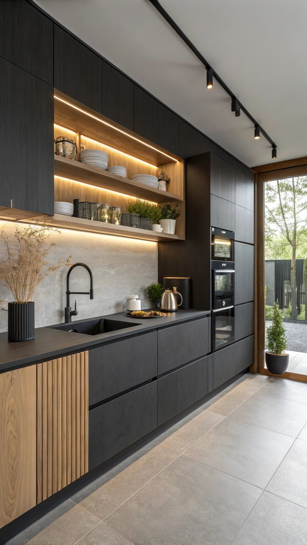 21 Trendy Black Kitchen Ideas