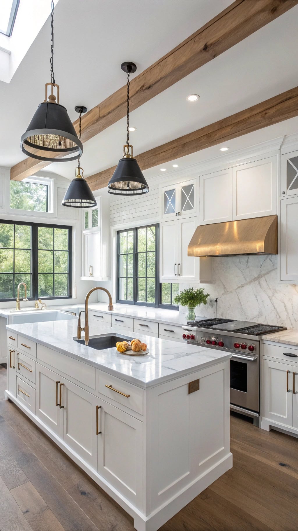 22 Stunning Black and Natural Wood Kitchen Ideas