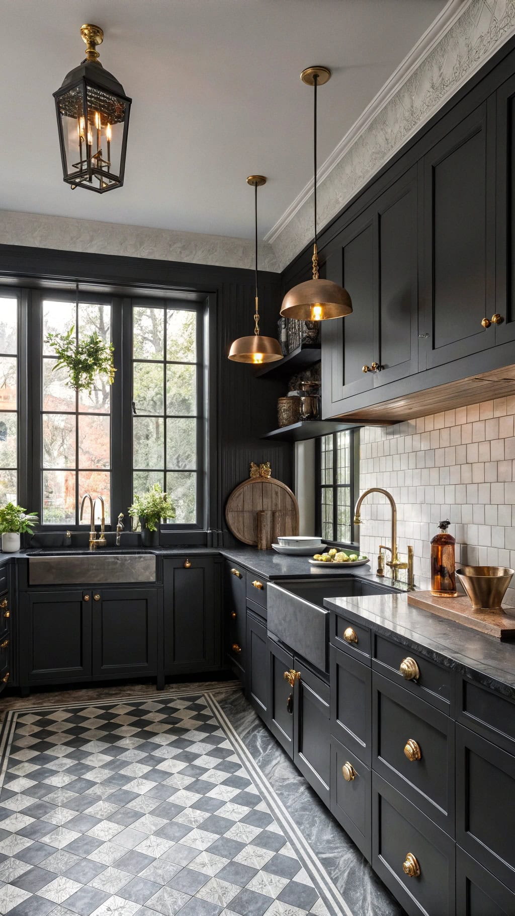 21 Stunning All Black Kitchen Ideas
