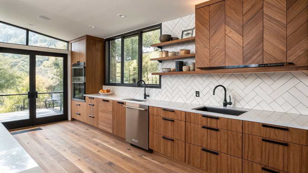 17 Beautiful Alder Wood Kitchen Cabinets