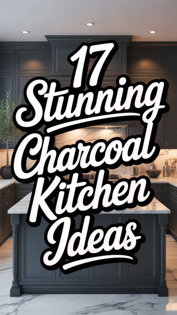 17 Stunning Charcoal Kitchen Ideas