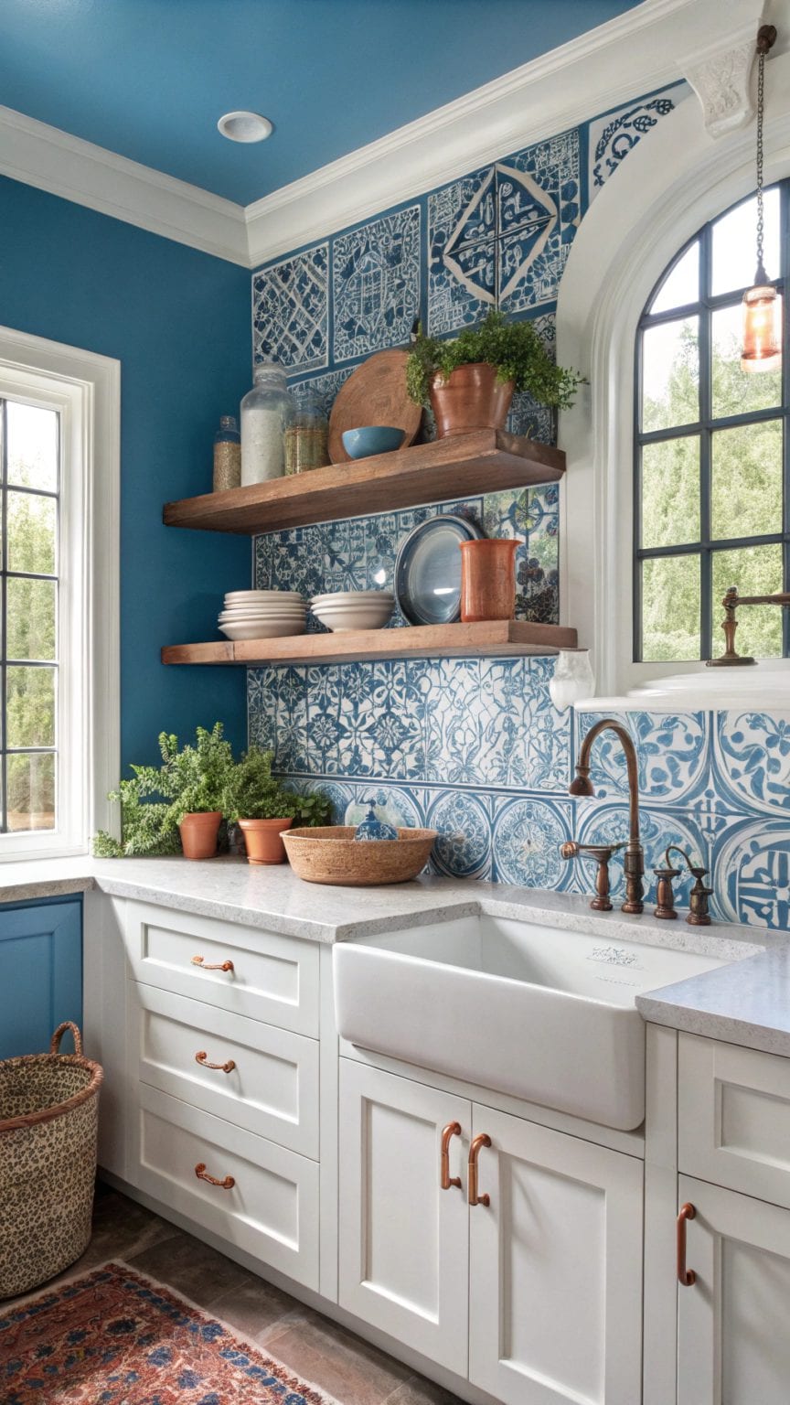 23 Trendy French Blue Kitchen Ideas