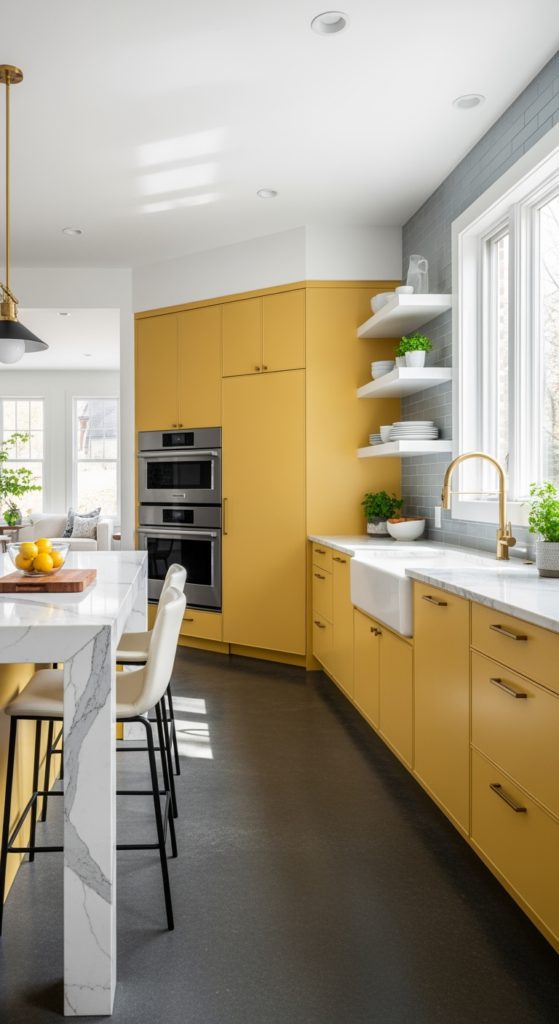 23 Stunning Mustard Kitchen Ideas