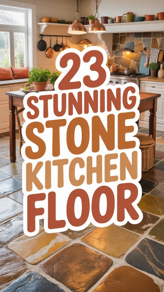 23 Stunning Stone Kitchen Floor
