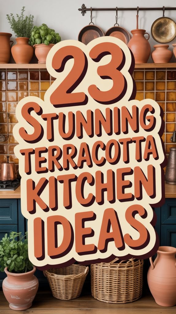 23 Stunning Terracotta Kitchen Ideas