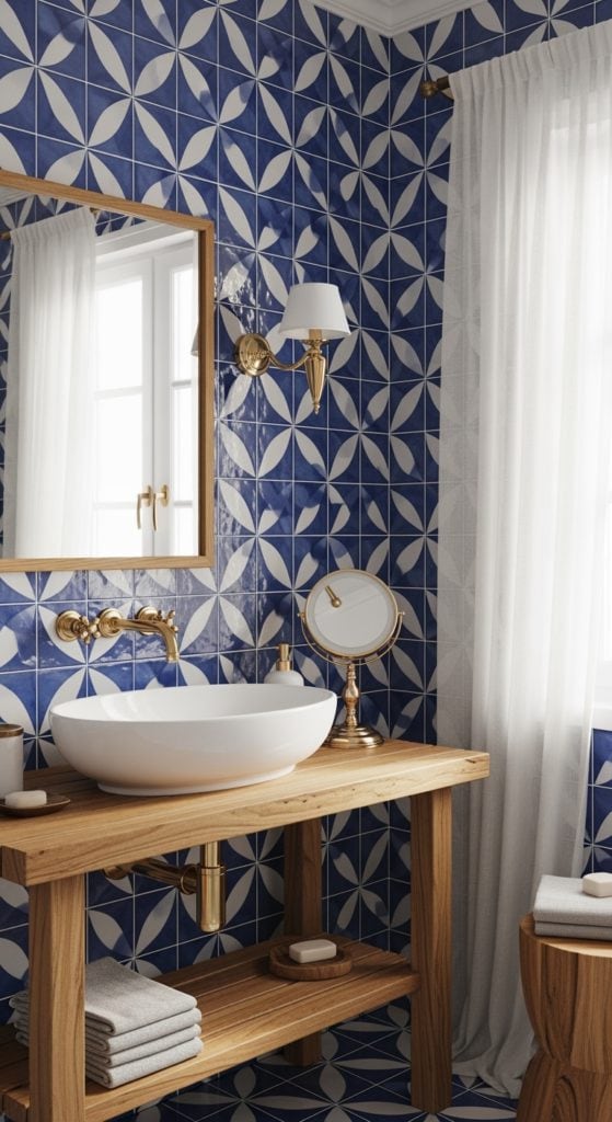 23 Stylish Small Blue Bathroom Ideas