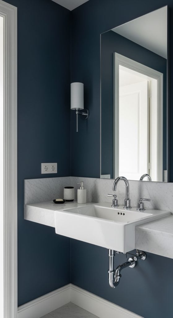 21 Gorgeous Gray and Blue Bathroom Ideas