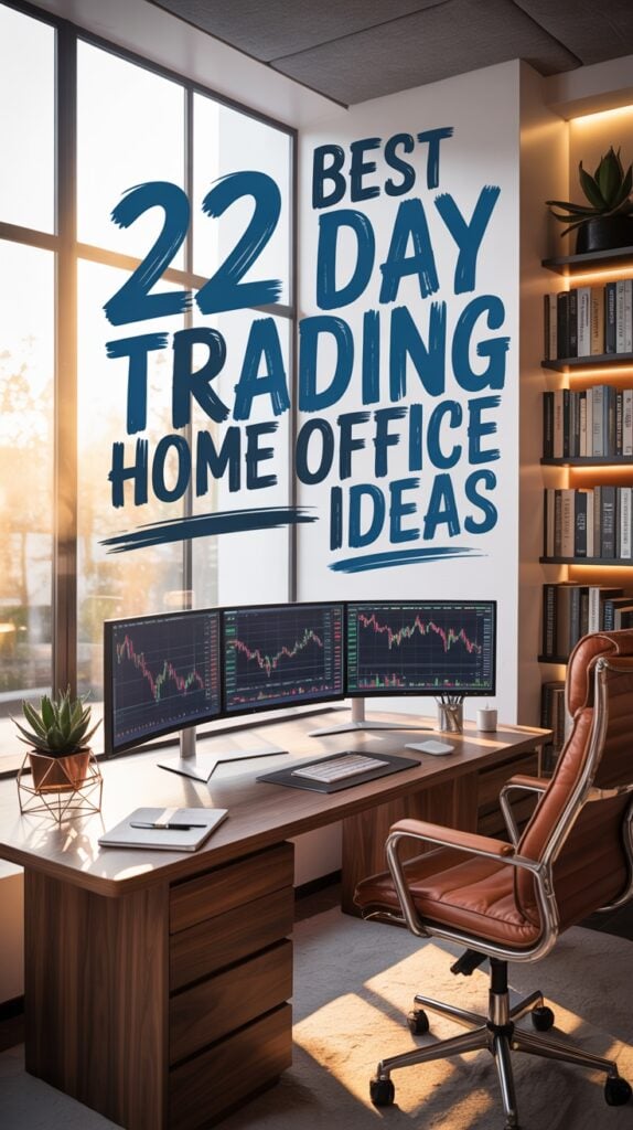 22 Best Day Trading Home Office Ideas
