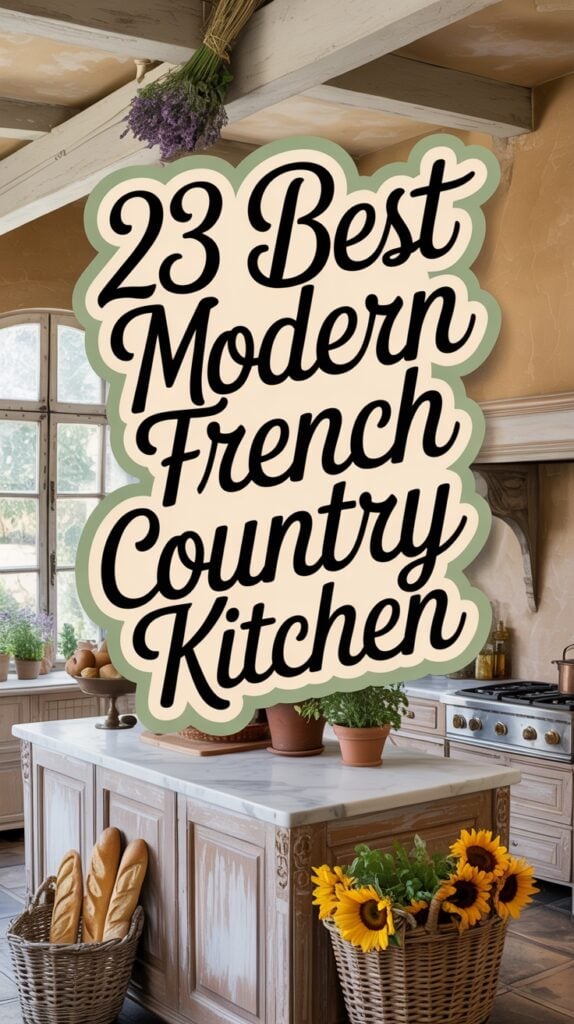 23 Best Modern French Country Kitchen