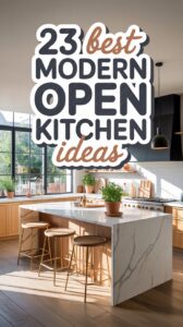 23 Best Modern Open Kitchen Ideas