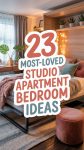 23 Most-Loved Studio Apartment Bedroom Ideas