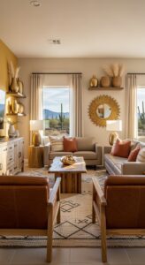 23 Perfect Beige and Gold Living Room Ideas