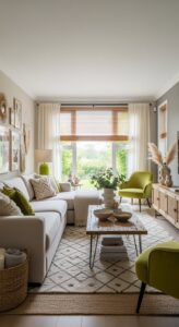 23 Green And Beige Living Room Designs Worth Copying