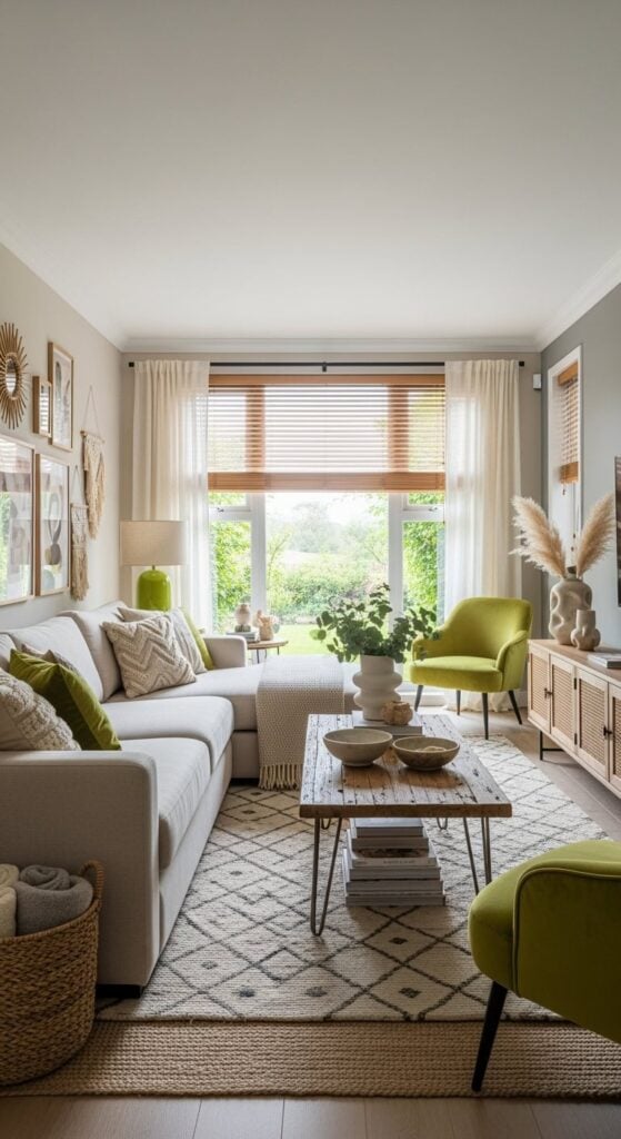 23 Green And Beige Living Room Designs Worth Copying