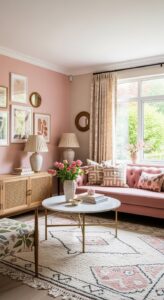 23 Stunning Beige and Pink Living Room Ideas